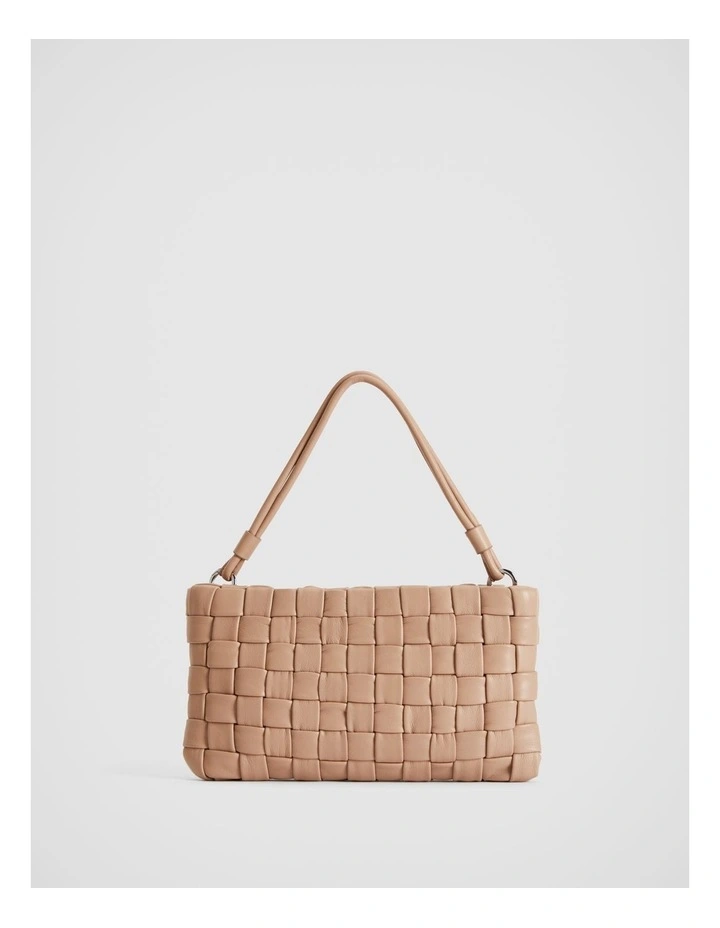 Witchery Woven Leather Sling in Acorn | MYER