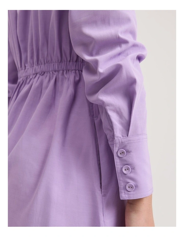 Country Road Elastic Waist Dress in Violet | MYER