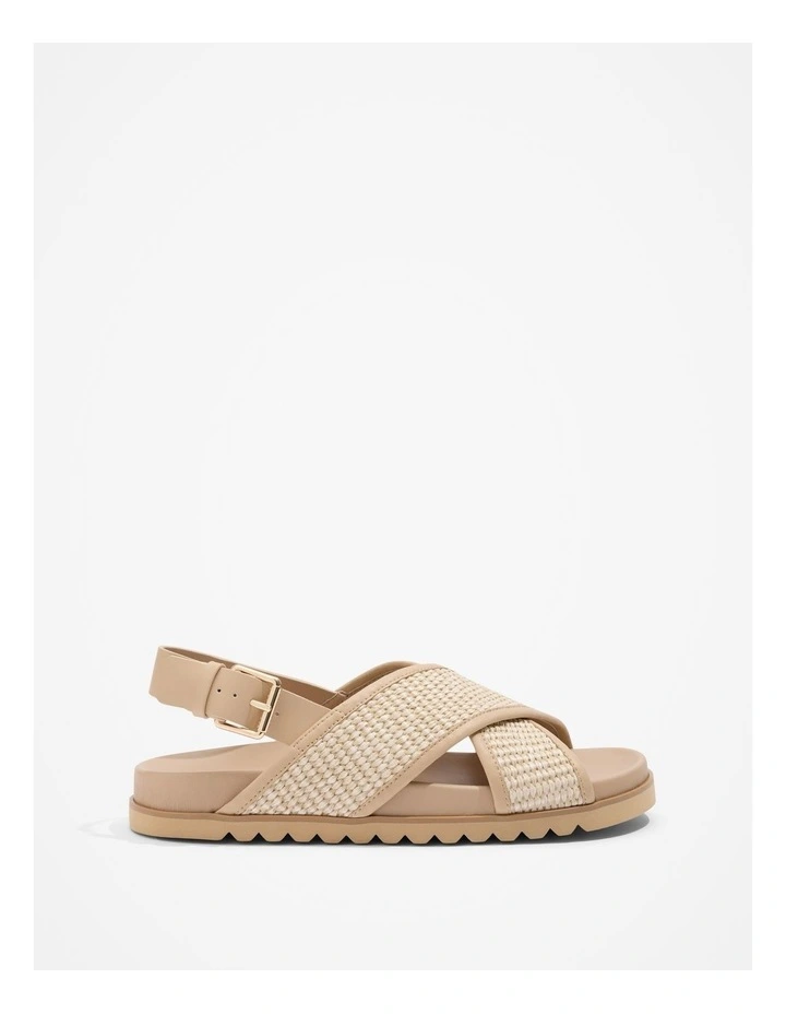 Country Road Arlo Woven Sandal in Natural | MYER