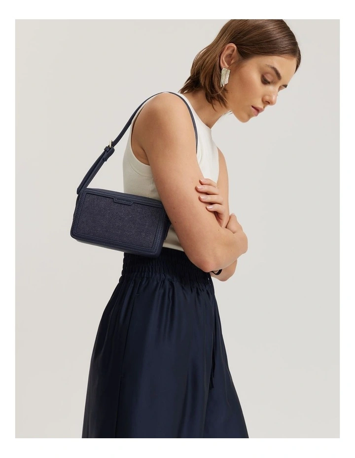 Country Road Mini Pouch Bag in Indigo | MYER