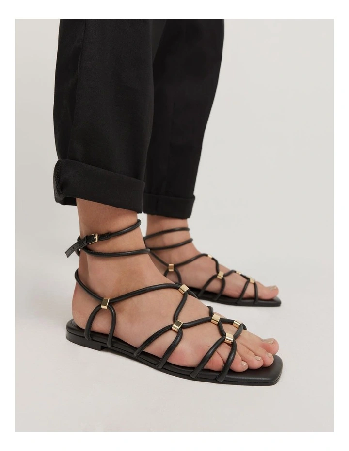 Country Road Kennah Sandal in Black | MYER