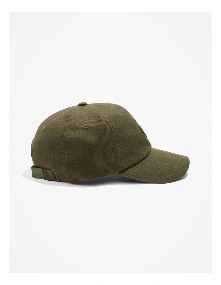 Country Road Monogram Cap In Hunter Green | MYER