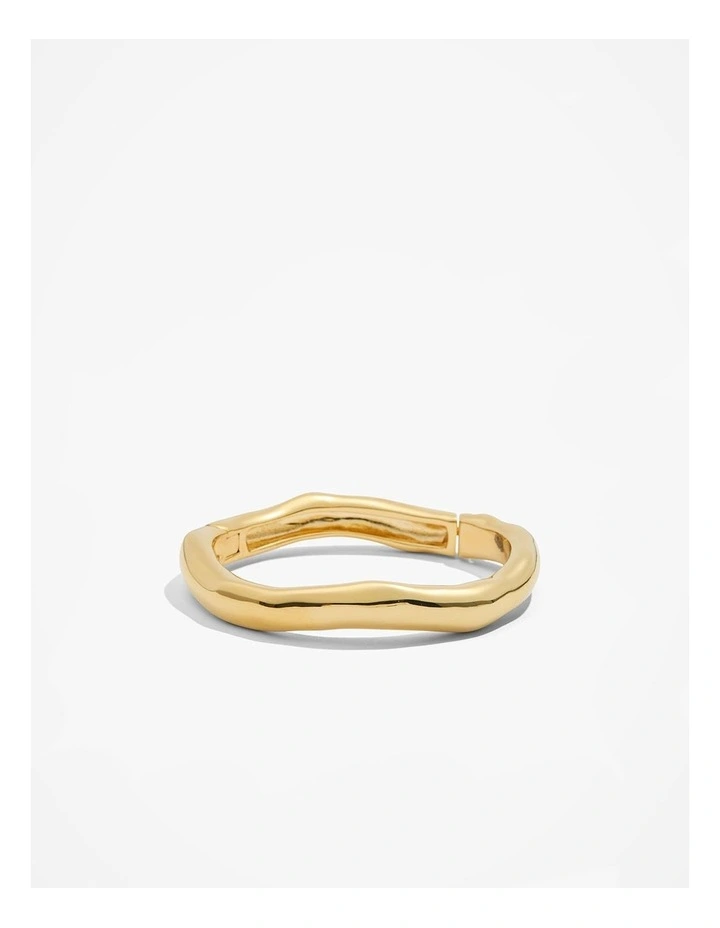 molten gold bangle