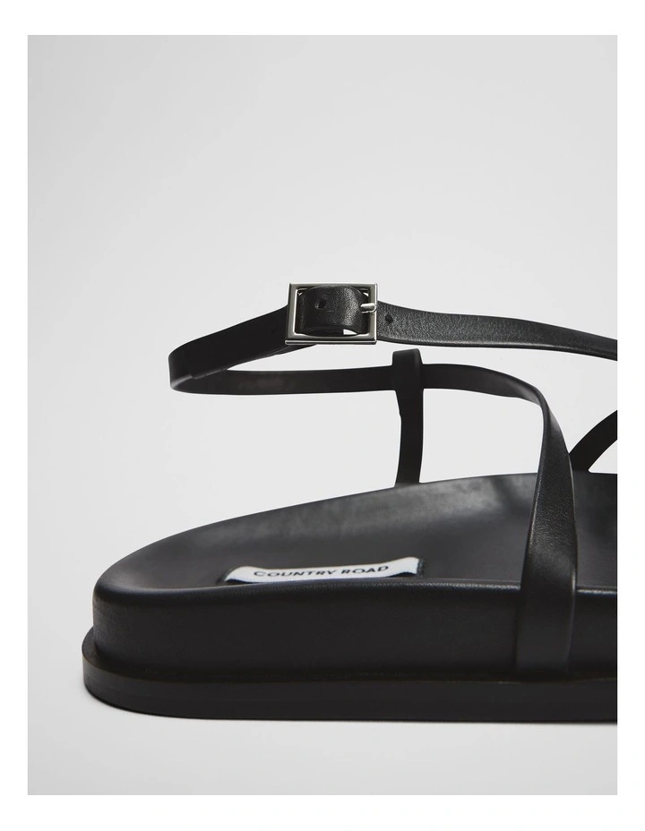 Country Road Tirren Sandal in Black | MYER
