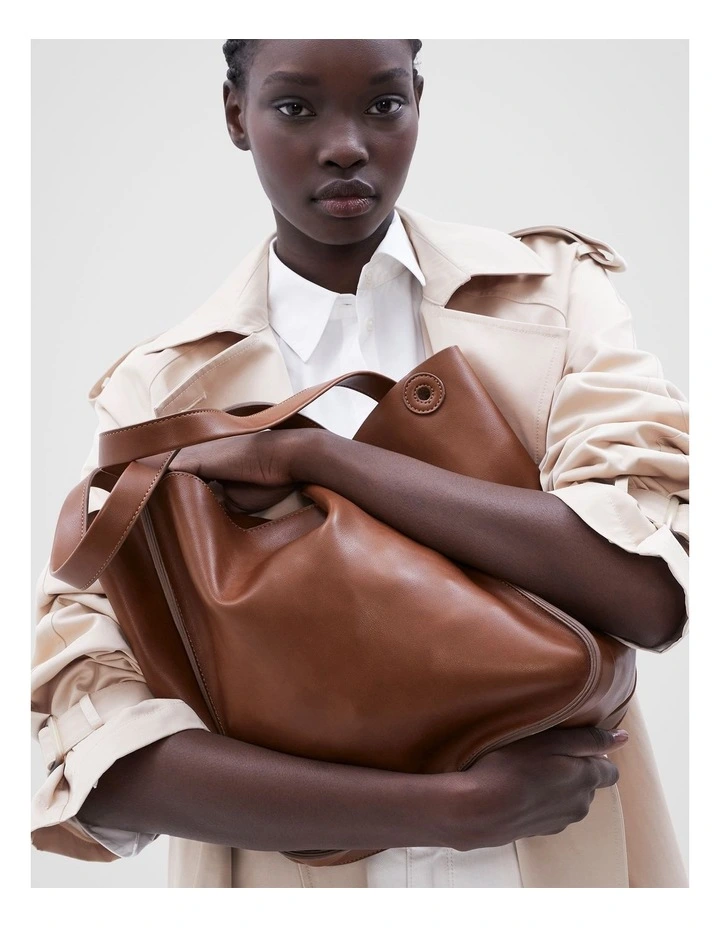 Unison Kiara Tote Bag in Tan | MYER