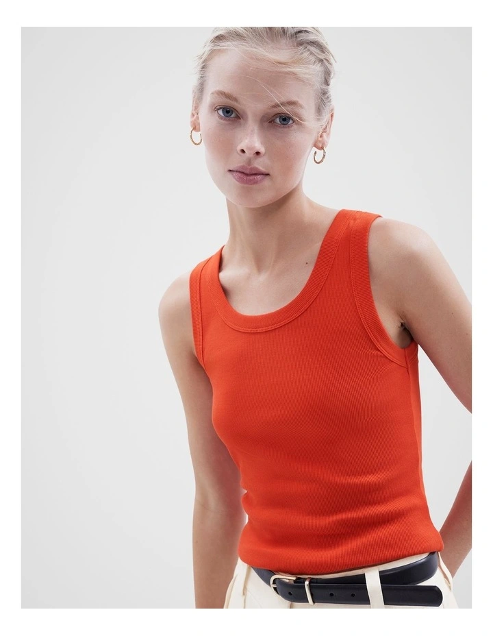 Unison The Classic Tank in Orange | MYER
