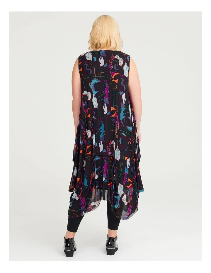 Taking Shape Mesh Abstract Dress in Print | MYER