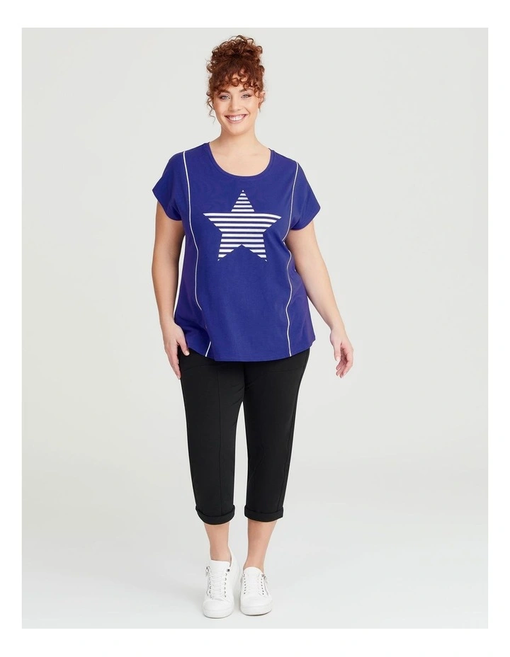 Taking Shape Active Jogger Crop Pant in Black | MYER