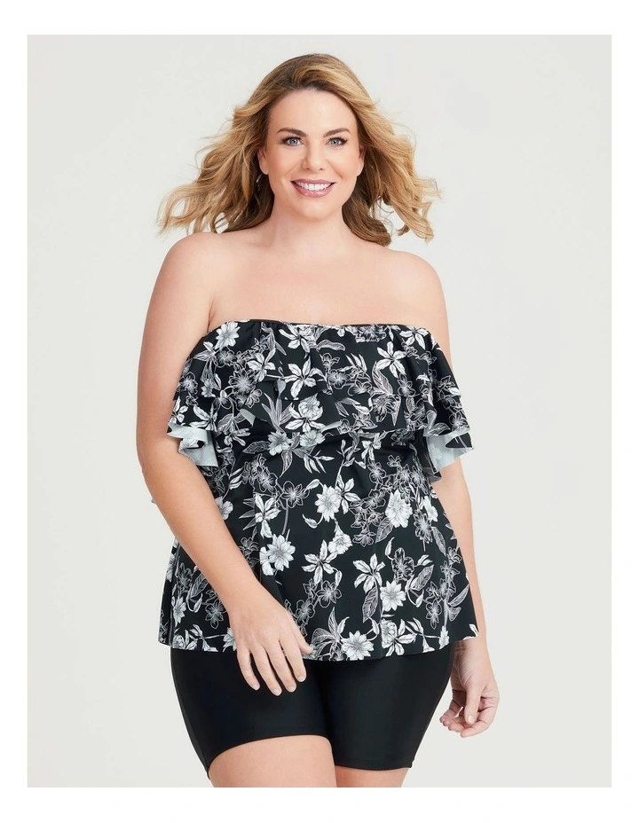 Taking Shape Wildflower Ruffle Tankini in Multi | MYER