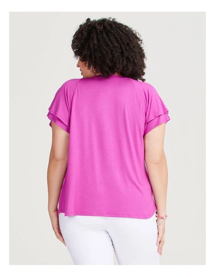 Taking Shape Bamboo Amira Top in Orchid Pink | MYER