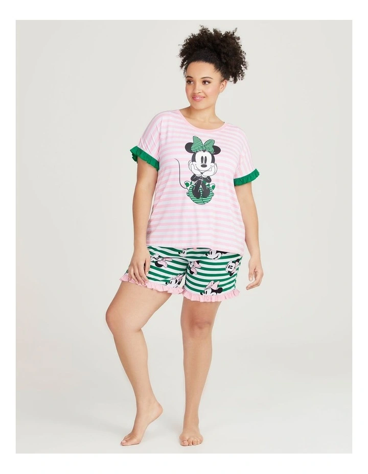 Taking Shape Minnie Mouse Pyjama Top in Stripe | MYER