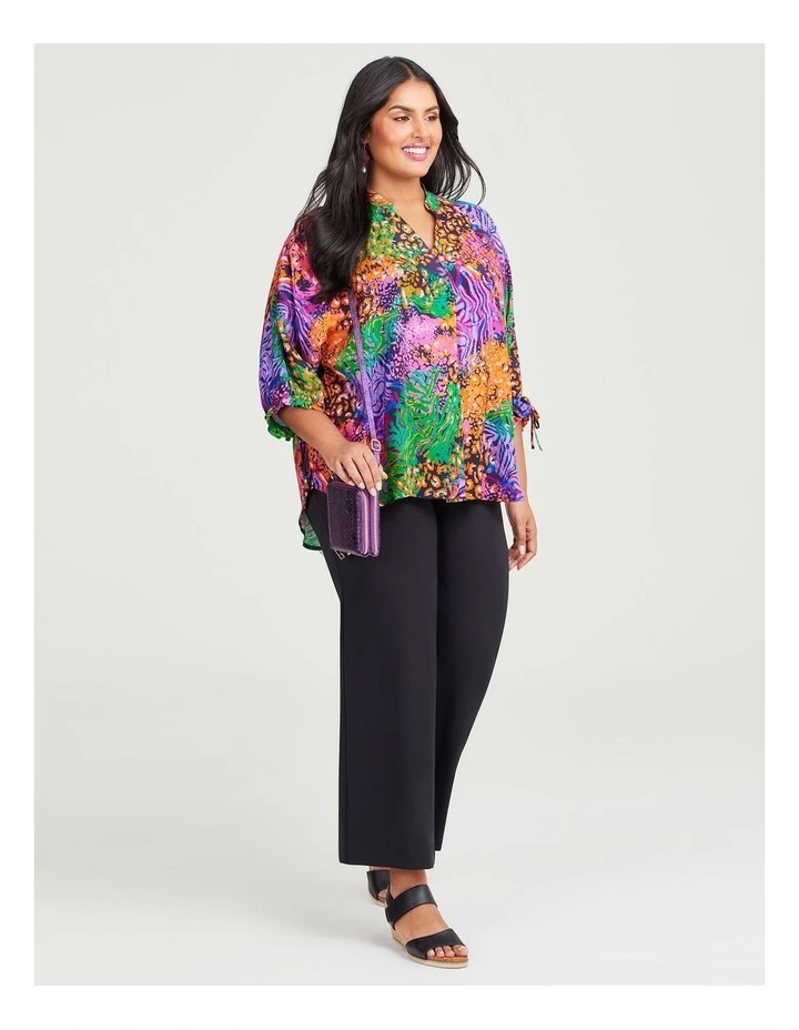Taking Shape Natural Jungle Lucia Top in Print | MYER