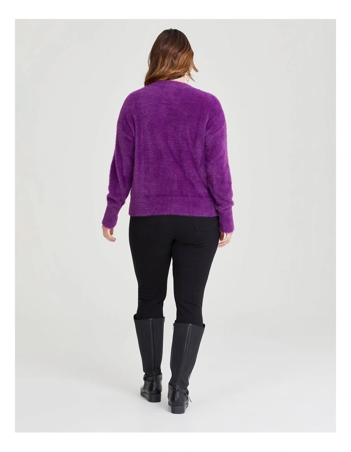 Taking Shape Jumper in Orchid Violet | MYER