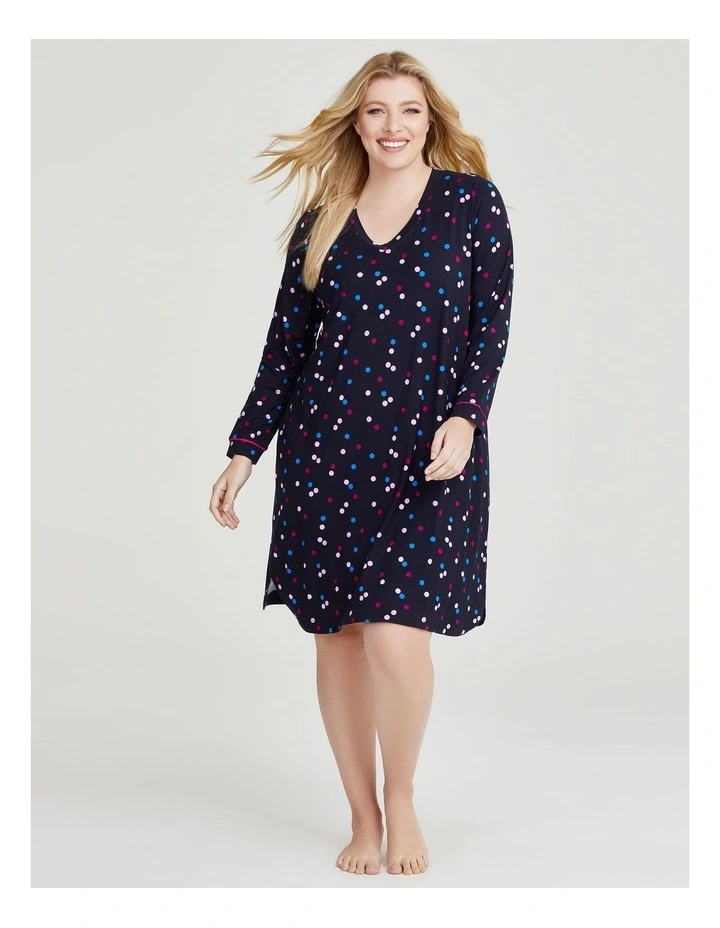 Taking Shape Bamboo Confetti Nightie in Print | MYER