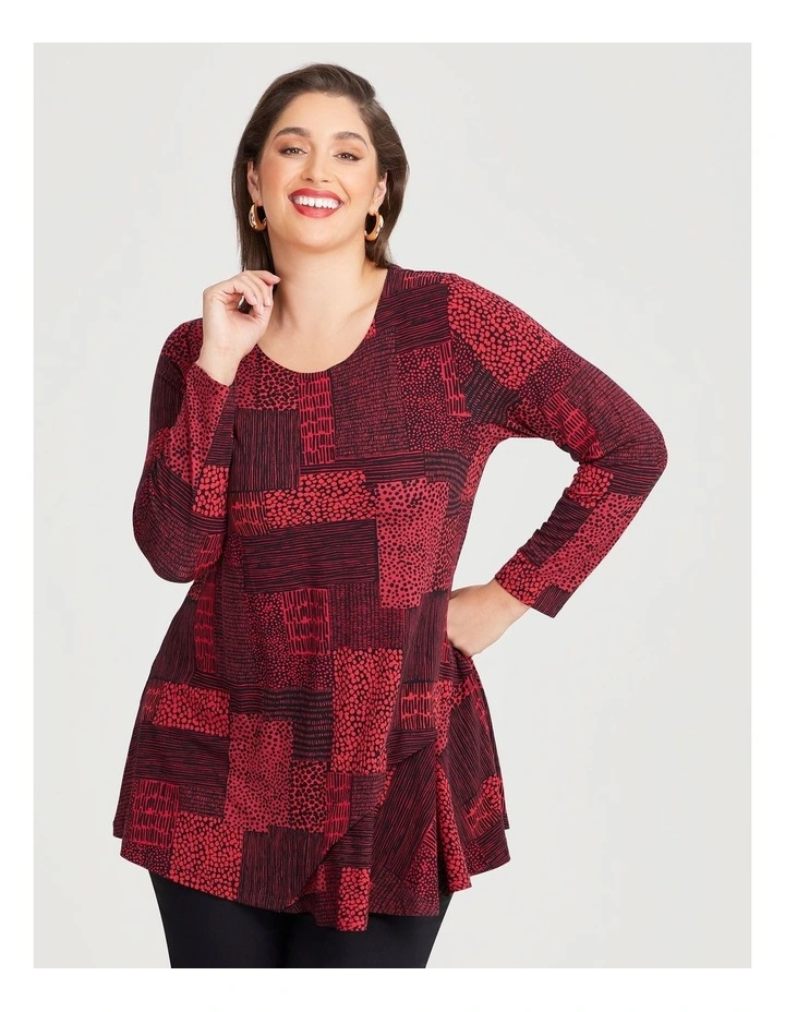 Taking Shape Bamboo Lina Top In Print | MYER