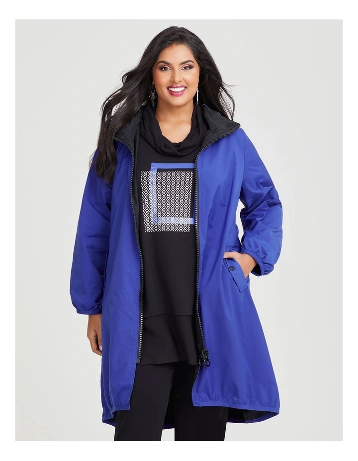 Taking Shape Reversible Ava Jacket in Blue | MYER