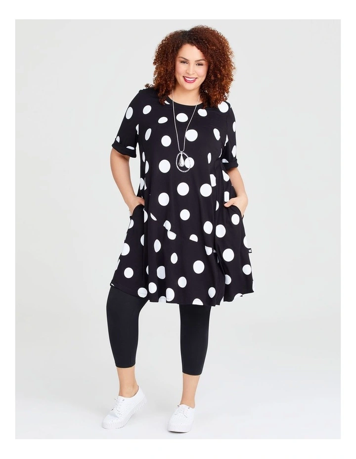 Taking Shape Natural In The Spotlight Tunic in Print | MYER