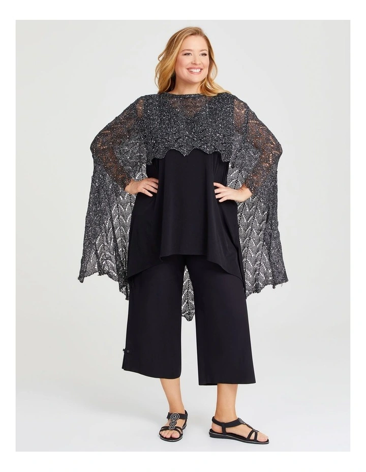 Taking Shape By Your Side Cape in Silver | MYER