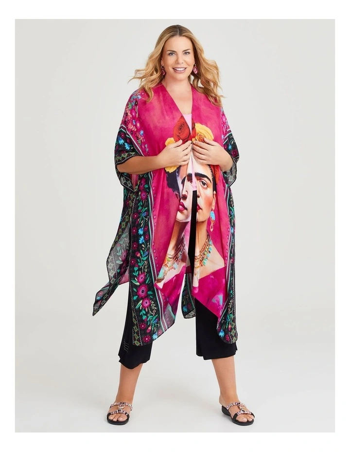 Taking Shape Flower Lady Cape in Multi | MYER