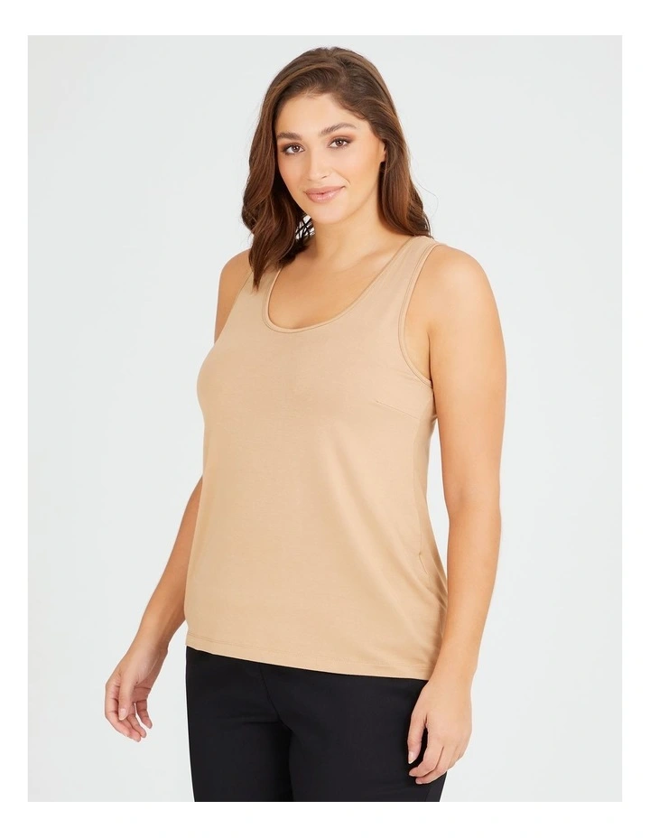Taking Shape Bamboo Base Cami Natural | MYER