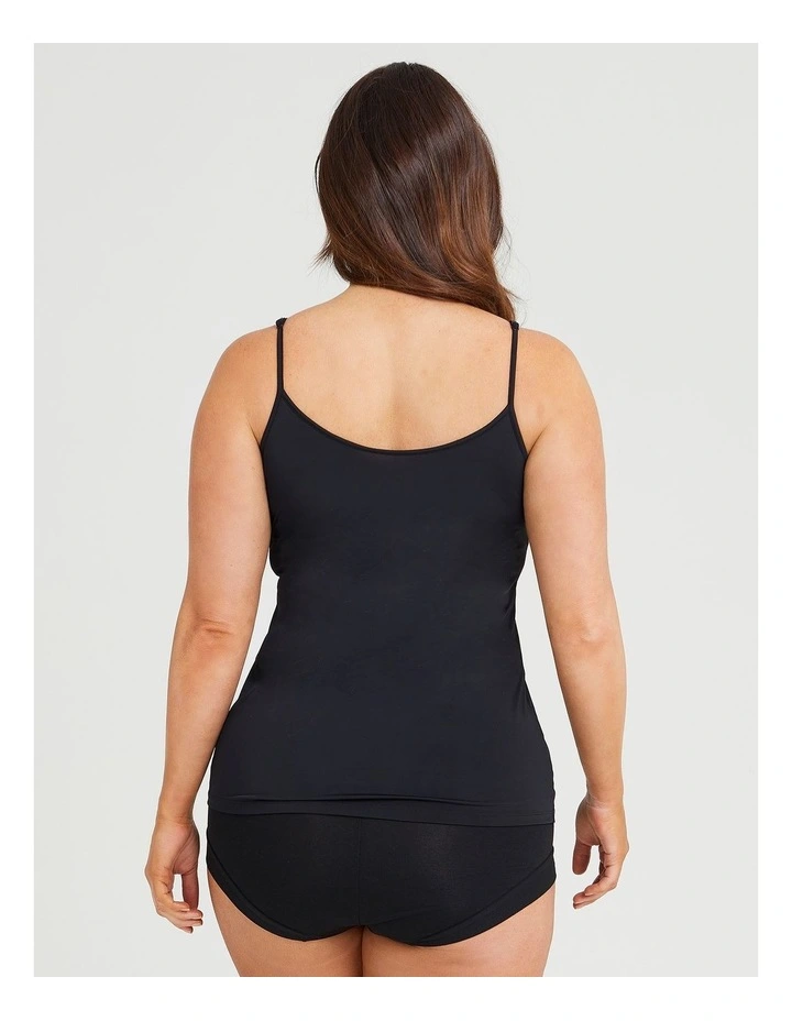 Taking Shape Reversible Strappy Micro Cami Black | MYER