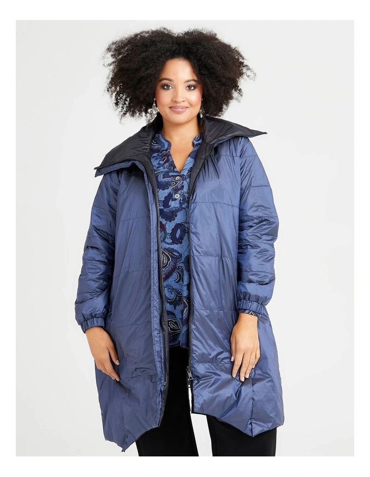 Taking Shape Eclipse Reversible Puffer Coat | MYER