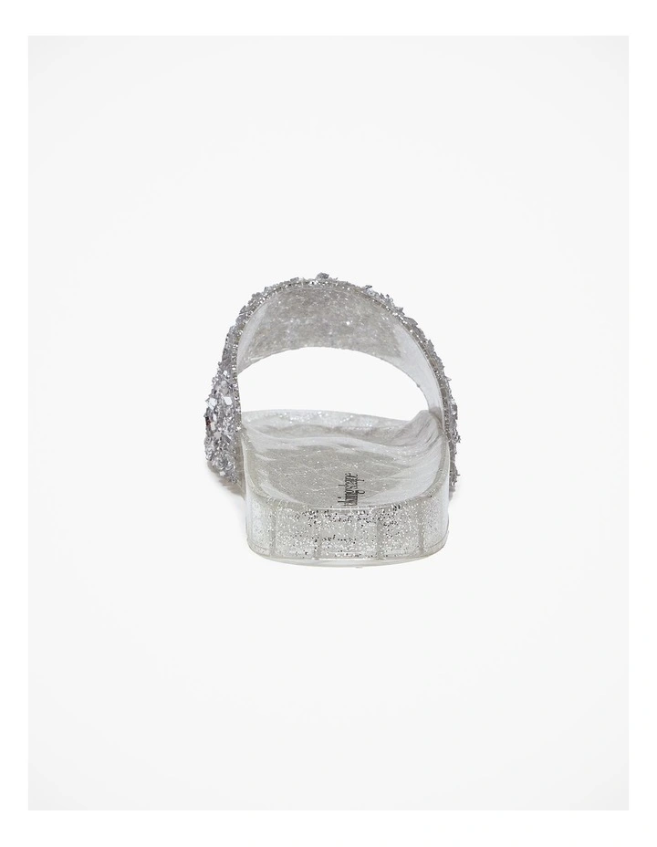 Taking Shape Silver Bling Slide in Silver | MYER