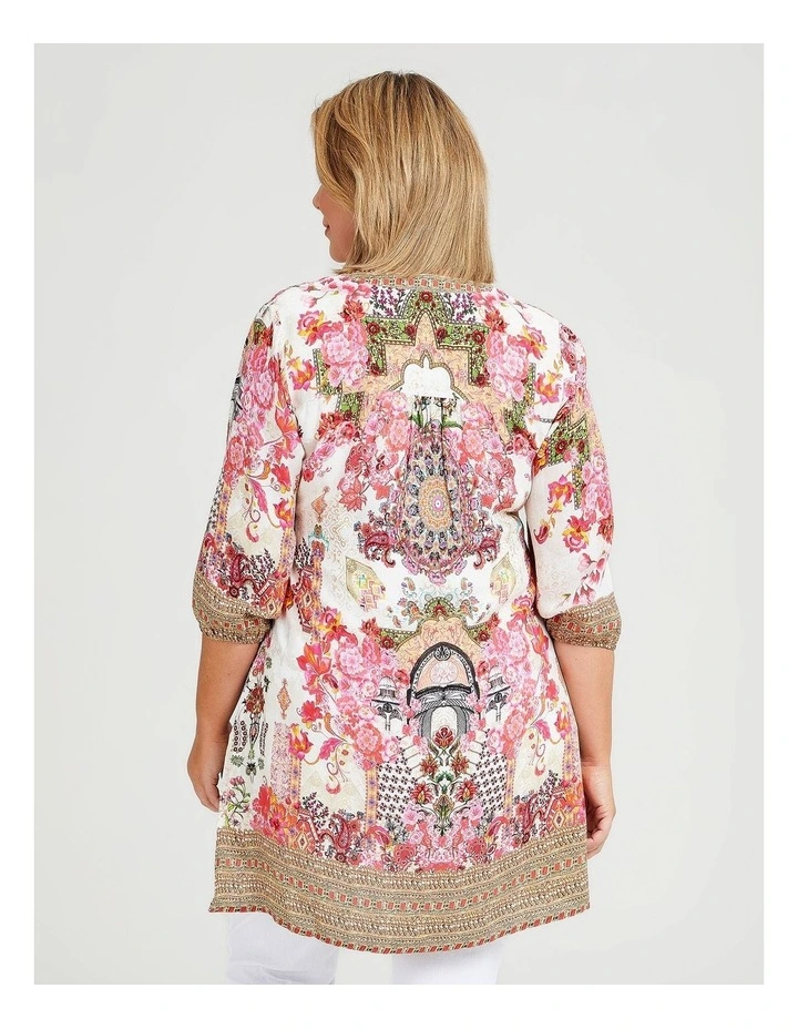 Taking Shape Calypso Coast Natural Shirt Print | MYER