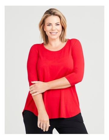 Taking Shape Bamboo Base Short Sleeve Top | MYER
