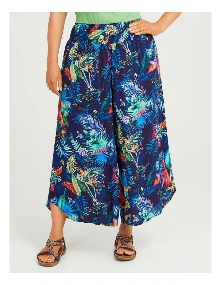 Taking Shape Natural Tropical Print Pant in Assorted | MYER