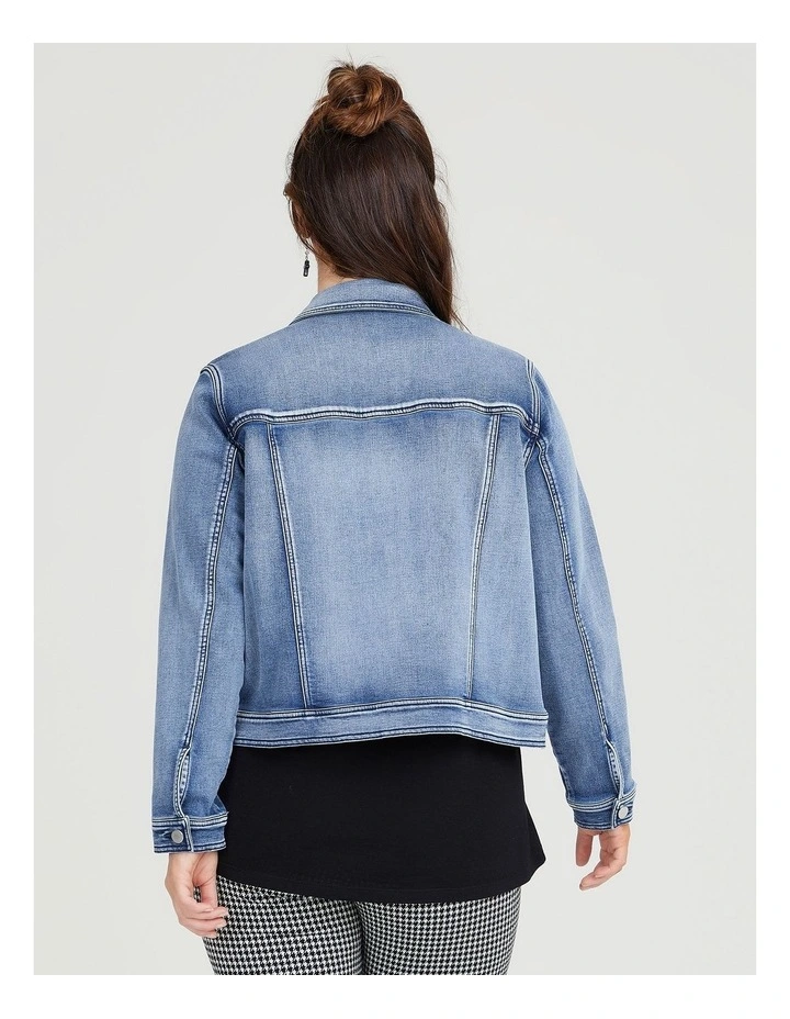 Taking Shape Classic Denim Jacket Eden Blue Denim | MYER