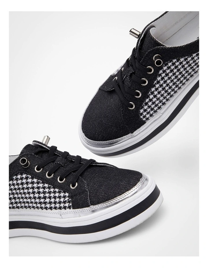 Taking Shape Houndstooth Sneaker | MYER