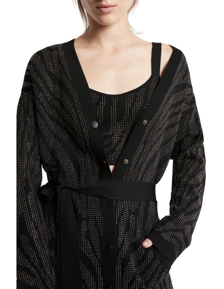 Sass & Bide Divine Danger Relaxed Fit Cardigan Black | MYER