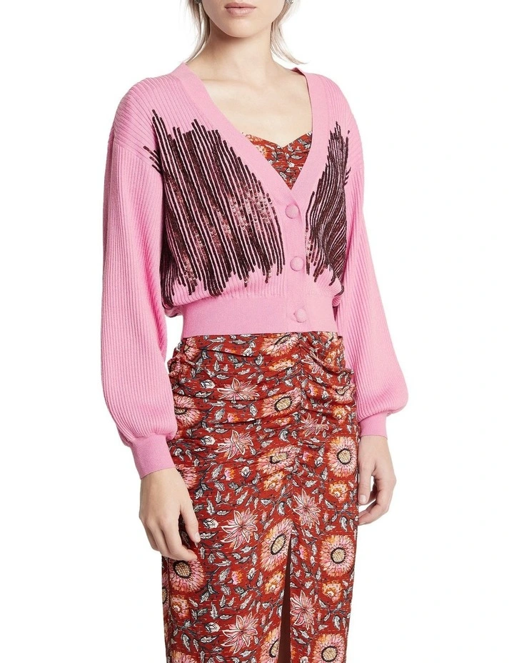 Sass & Bide Promise Me This Relaxed Fit Cardigan Lilac | MYER