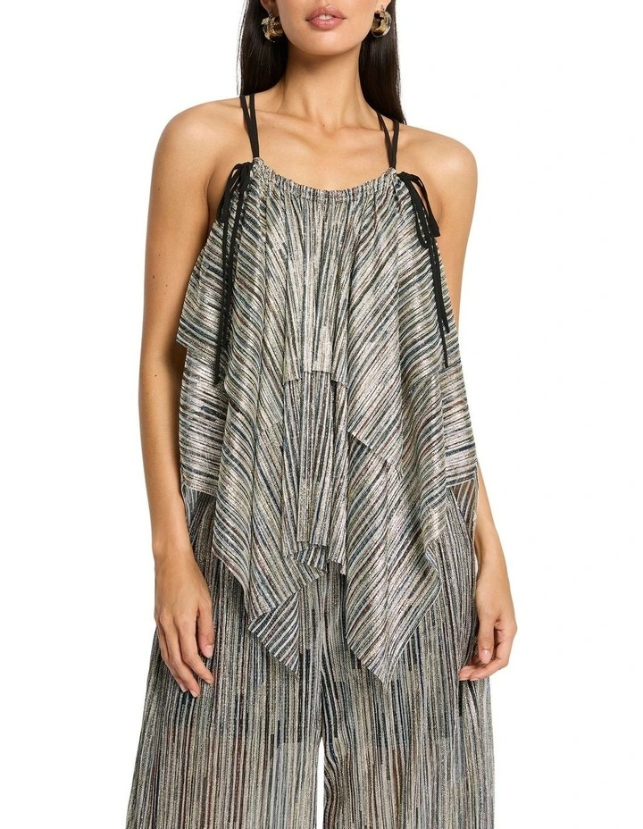 Sass & Bide Desert Moon Layered Cami Top in Multi | MYER
