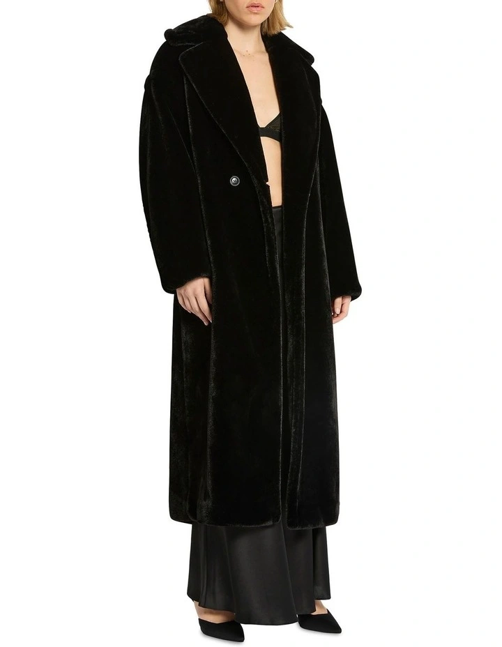 Sass & Bide Rendezvous Coat in Black | MYER