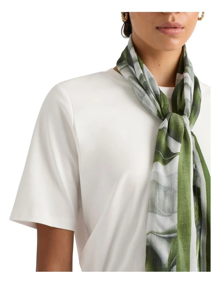 David Lawrence Morella Modal Scarf in Multi | MYER