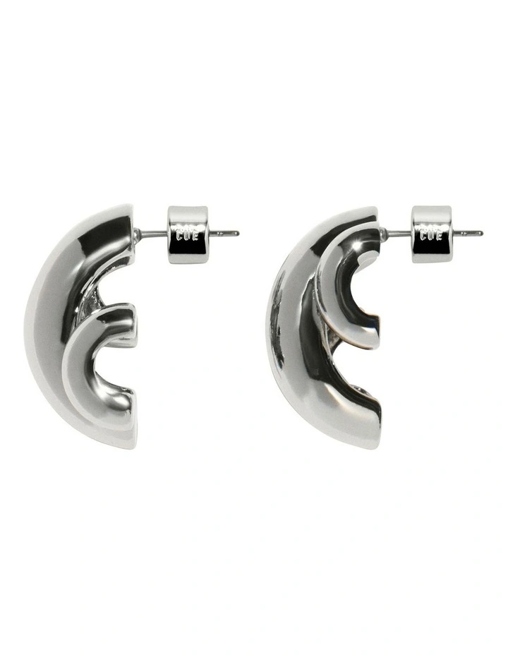 Cue Wave Earring in Silver | MYER