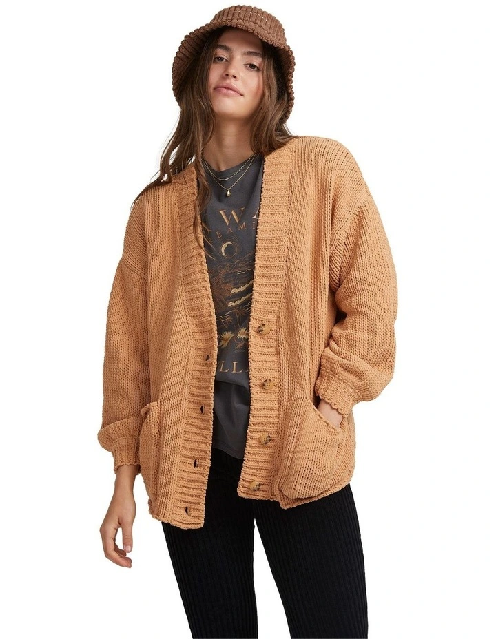 Billabong Warm As Cardigan Brown | MYER