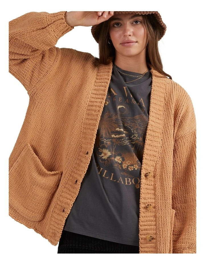 Billabong Warm As Cardigan Brown | MYER