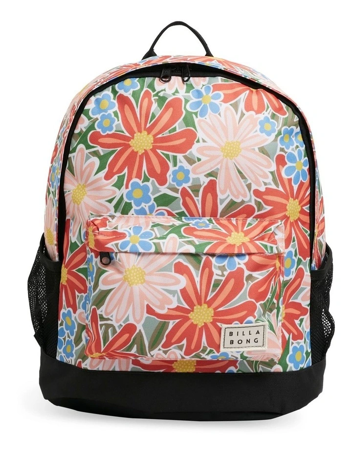 Billabong Zippy Tiki Eco Backpack in Peach | MYER