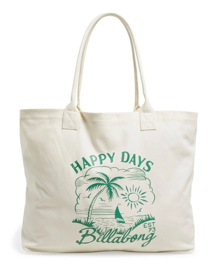 Billabong Happy Days Bag in White | MYER