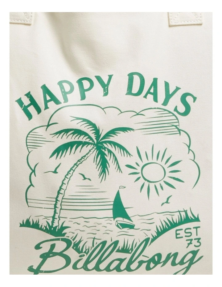 Billabong Happy Days Bag in White | MYER