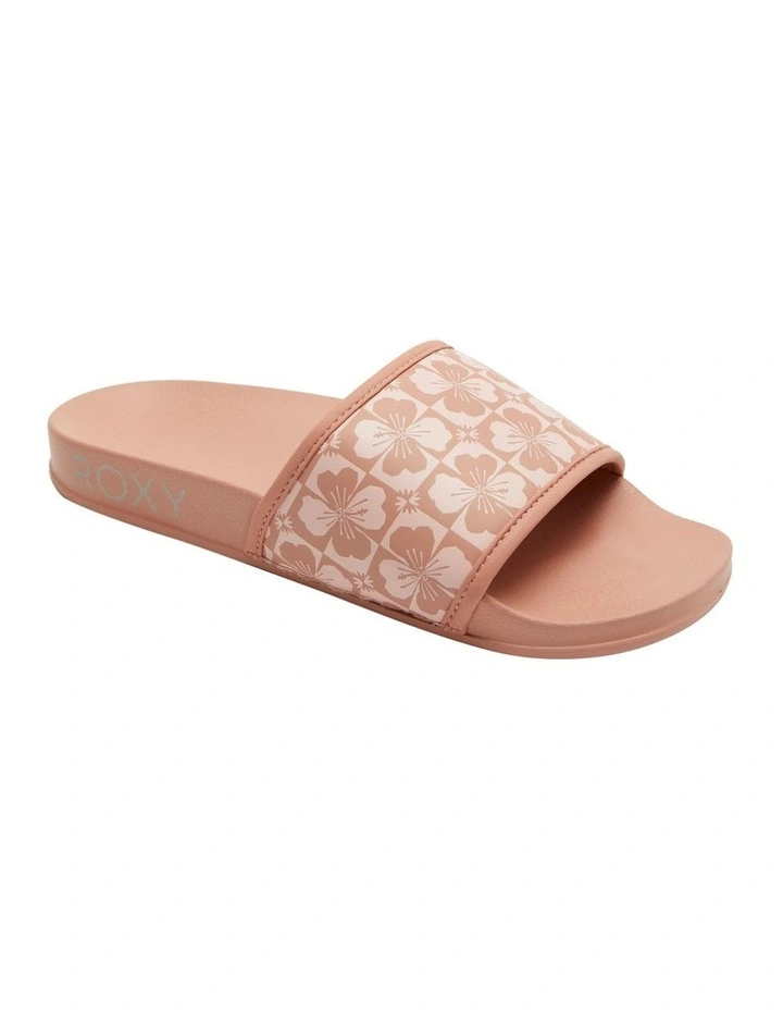 Roxy Slippy Slides in Natural | MYER