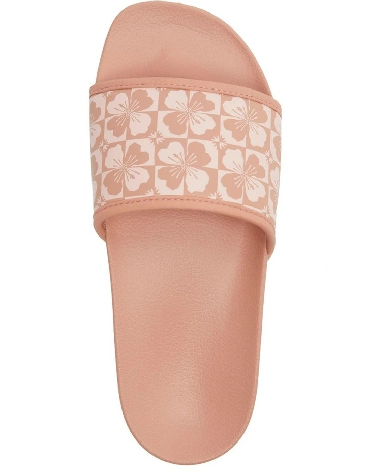 Roxy Slippy Slides in Natural | MYER