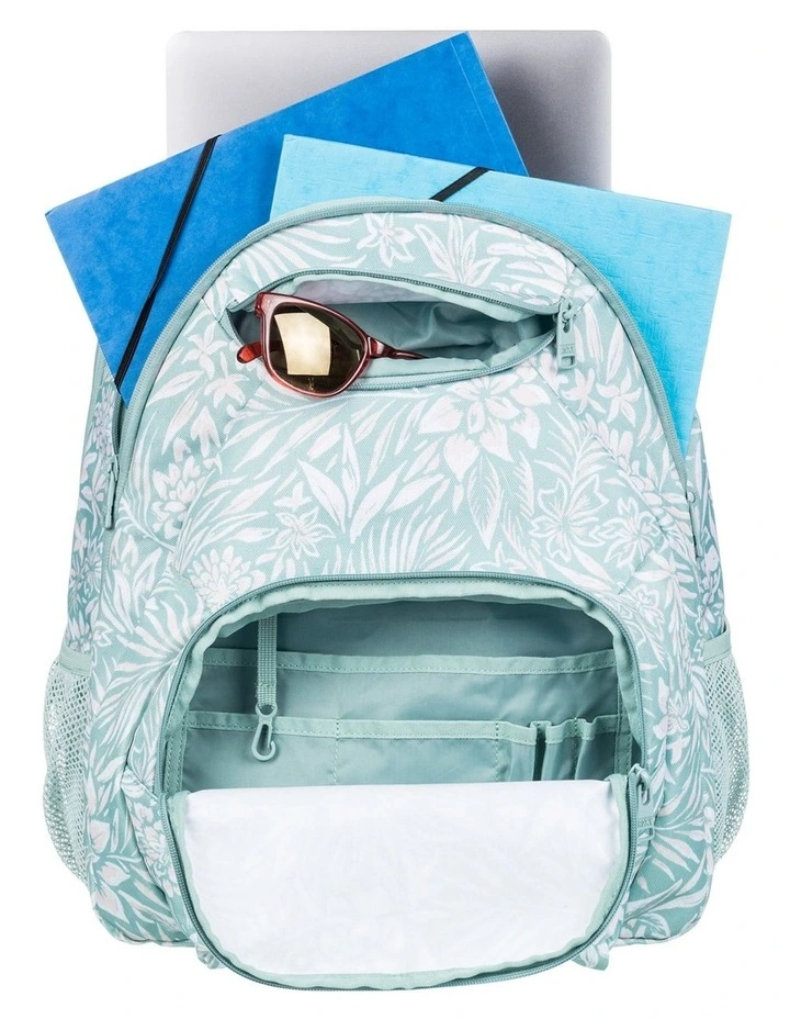 Roxy Shadow Swell Printed 24L Medium Backpack in Blue | MYER