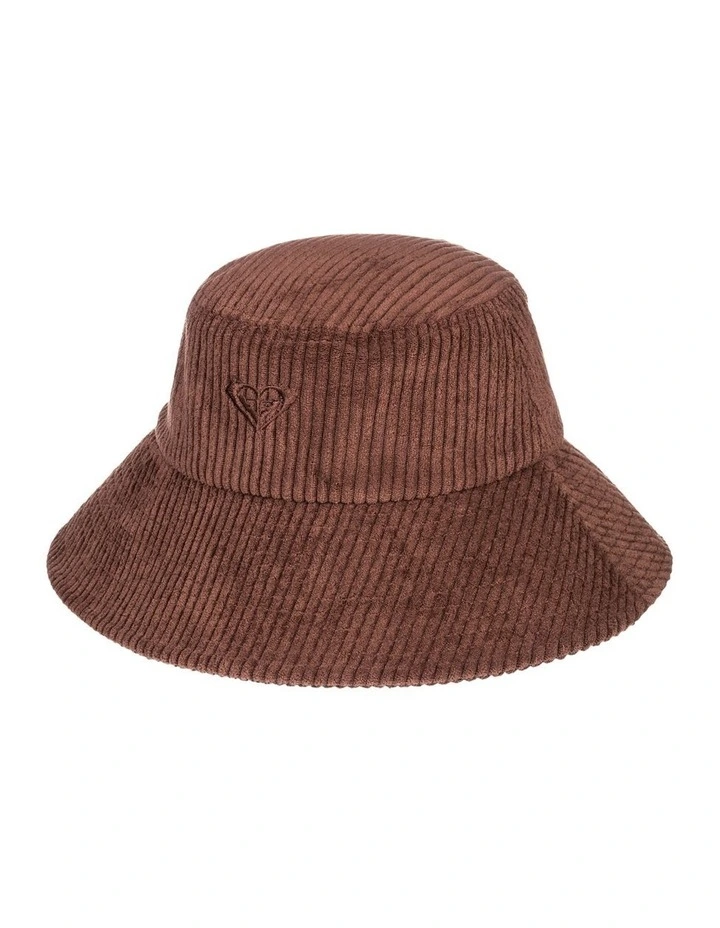 Roxy Day Of Spring Bucket Hat in Bitter Chocolate | MYER