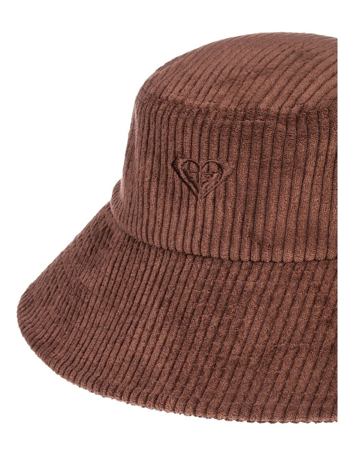 Roxy Day Of Spring Bucket Hat in Bitter Chocolate | MYER