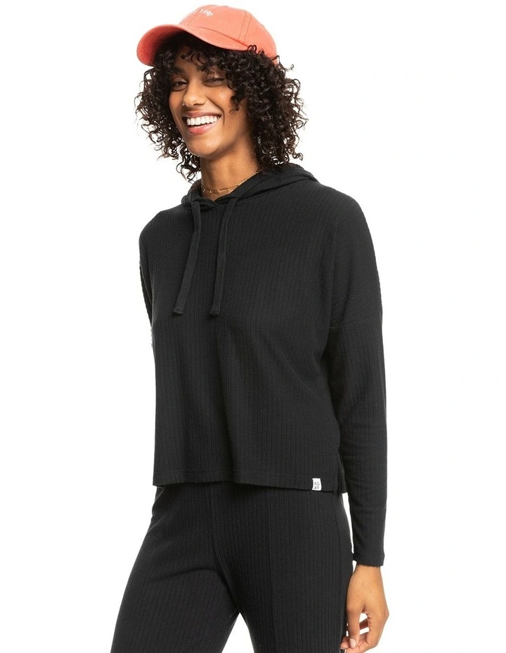 Roxy Hang Five Hoodie in Anthracite | MYER