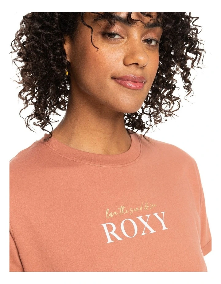 Roxy Noon Ocean T-shirt in Cedar Wood | MYER